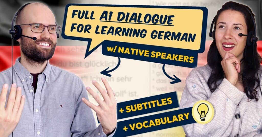 A1 German Dialogue: The 17 Most Important Questions for Beginners