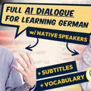 Easy & Slow German Podcast for Beginners (A1/A2)💡