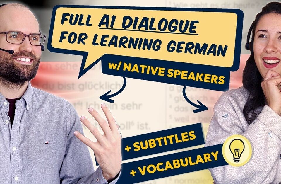 Easy & Slow German Podcast for Beginners (A1/A2)💡