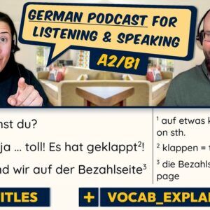 Easy & Slow German Podcast for Beginners (A1/A2)💡